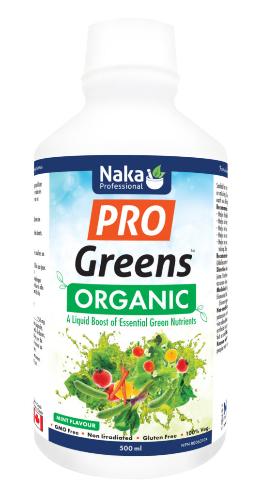 Naka Pro Organic Greens 500ml - Nature's Care